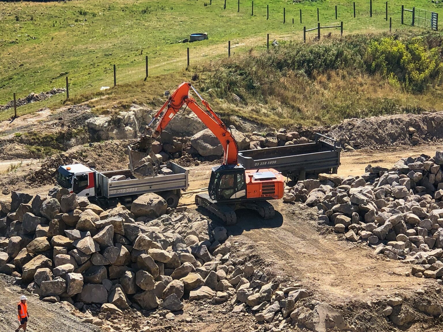Oxford Quarry - Suppliers of Basalt Riprap, Lime, Fine Sand